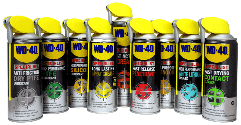 Introducing the new WD40 range