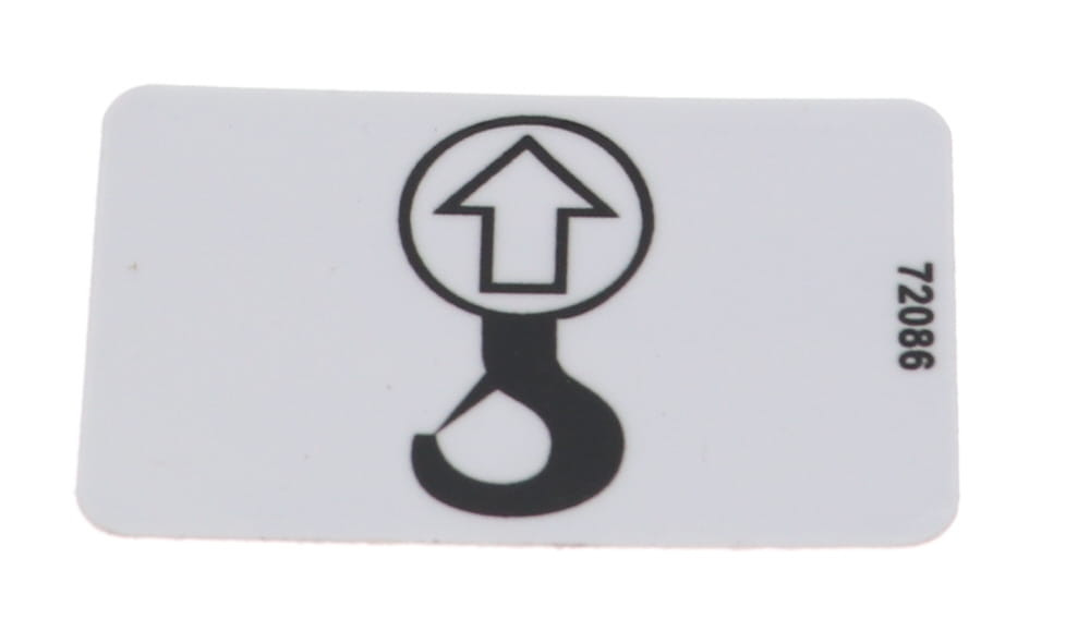 Genie Hook Point Decal