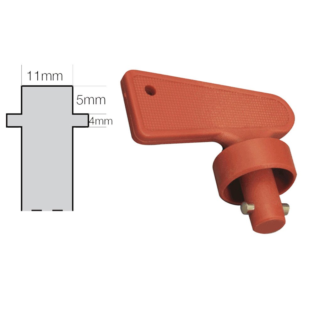 JCB Terex Plastic Isolator Key 2 Pin (New Style)