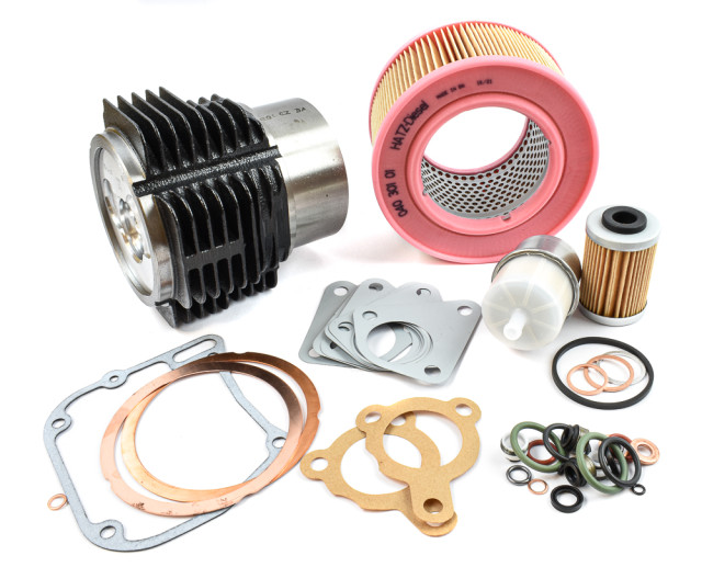 Hatz 1D42 Top End Kit OEM Number: 02141600 | Benford Terex MBR71 Hatz ...
