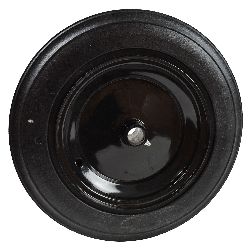 Solid Rubber Mixer Wheel 14" X 1" Bore Fits Belle Premier XT (Old)