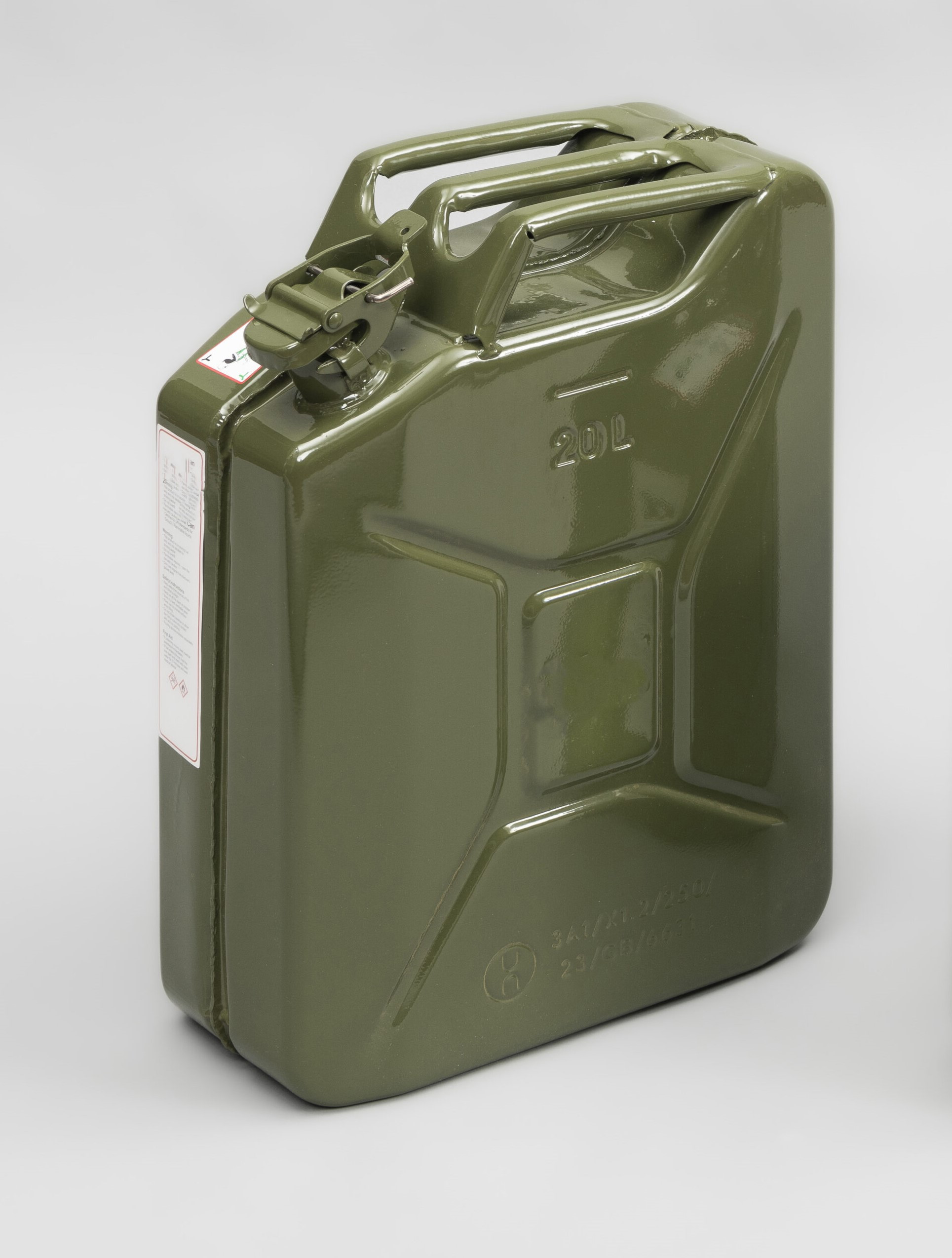 20 Ltr Green Steel Jerry Can