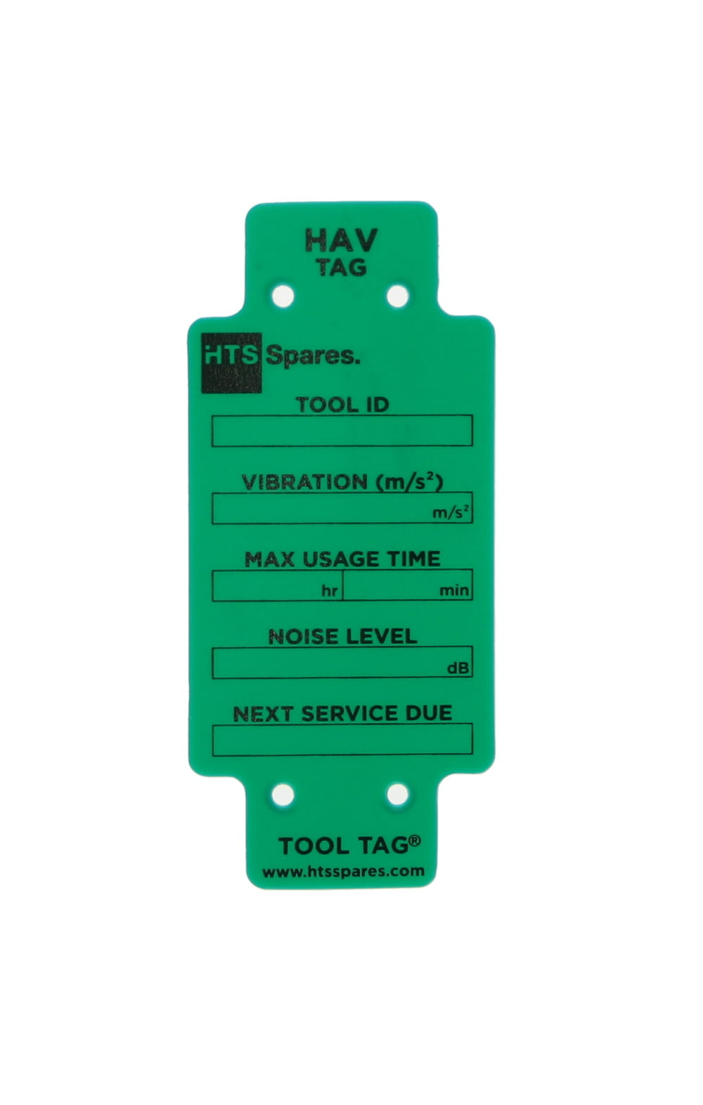 Hav-Tags Green | Pack Of 10