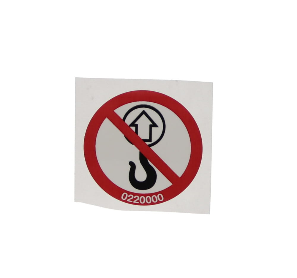 Do Not Lift Label