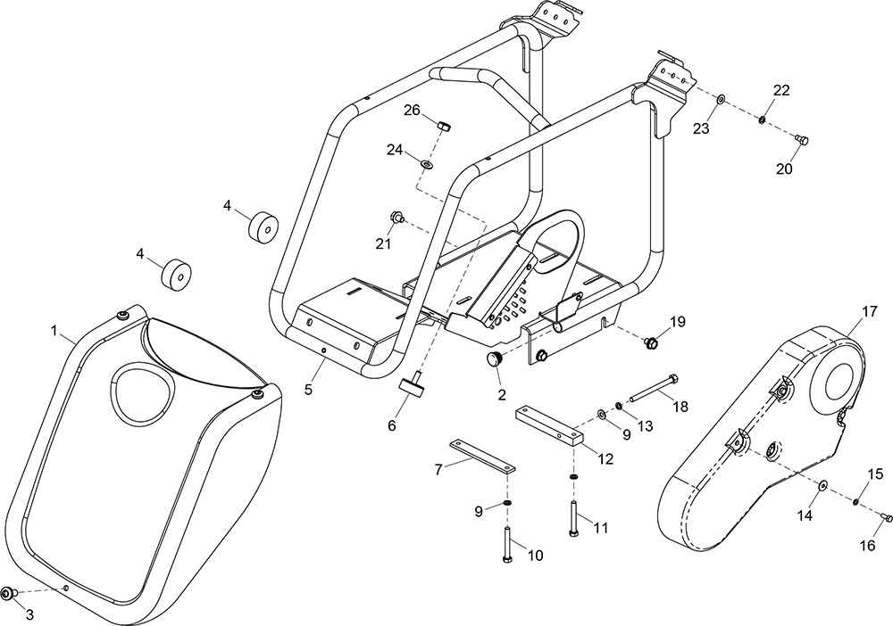 Belle PCX 20/45 & 20/50 Bedplate Assy (Hatz) Parts