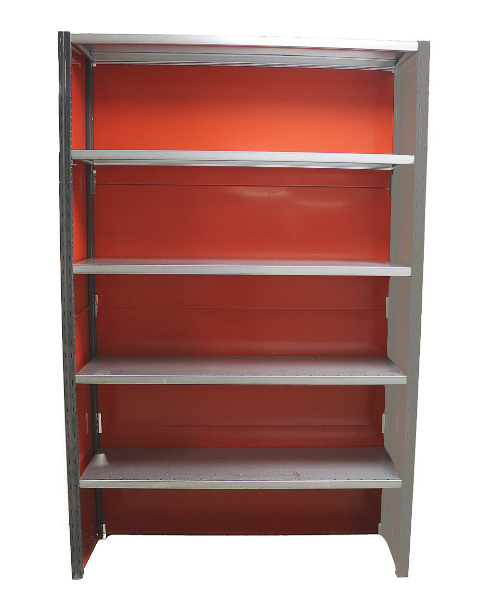 Profi Shelving System Extension Kit - Single Bay 5 Shelves (Only 1 End ...