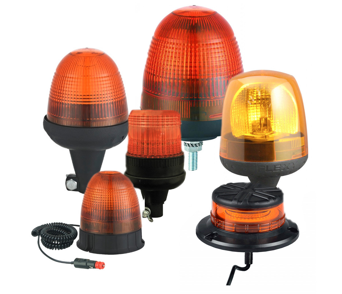 Amber Beacons – LED, Rotating & Magnetic | Next-Day UK Delivery ...