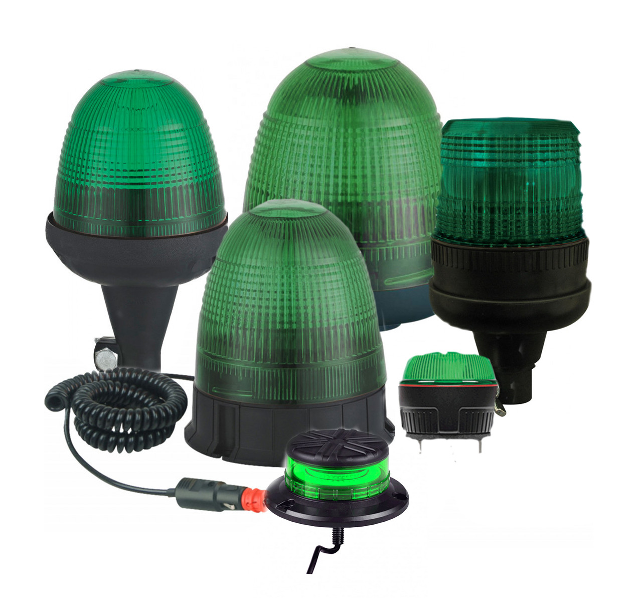 Green Beacons – LED, Rotating & Magnetic | Next-Day UK Delivery ...