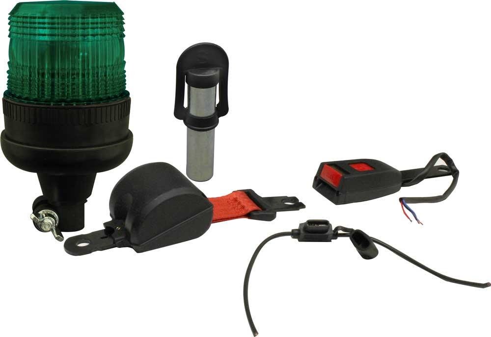 green beacon and belt safety warning system kit - xenon | Construction ...