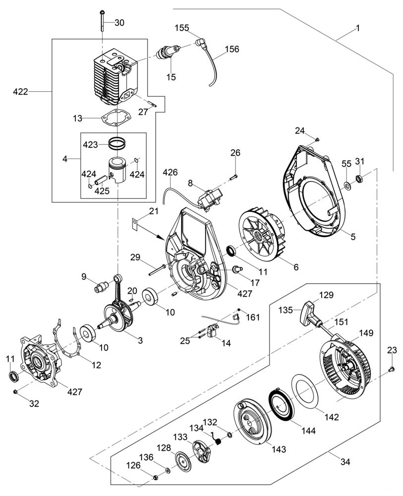 Wacker BS50-2I WM80-Oil Injection Engine | Wacker BS50-2I Rammer | Buy ...