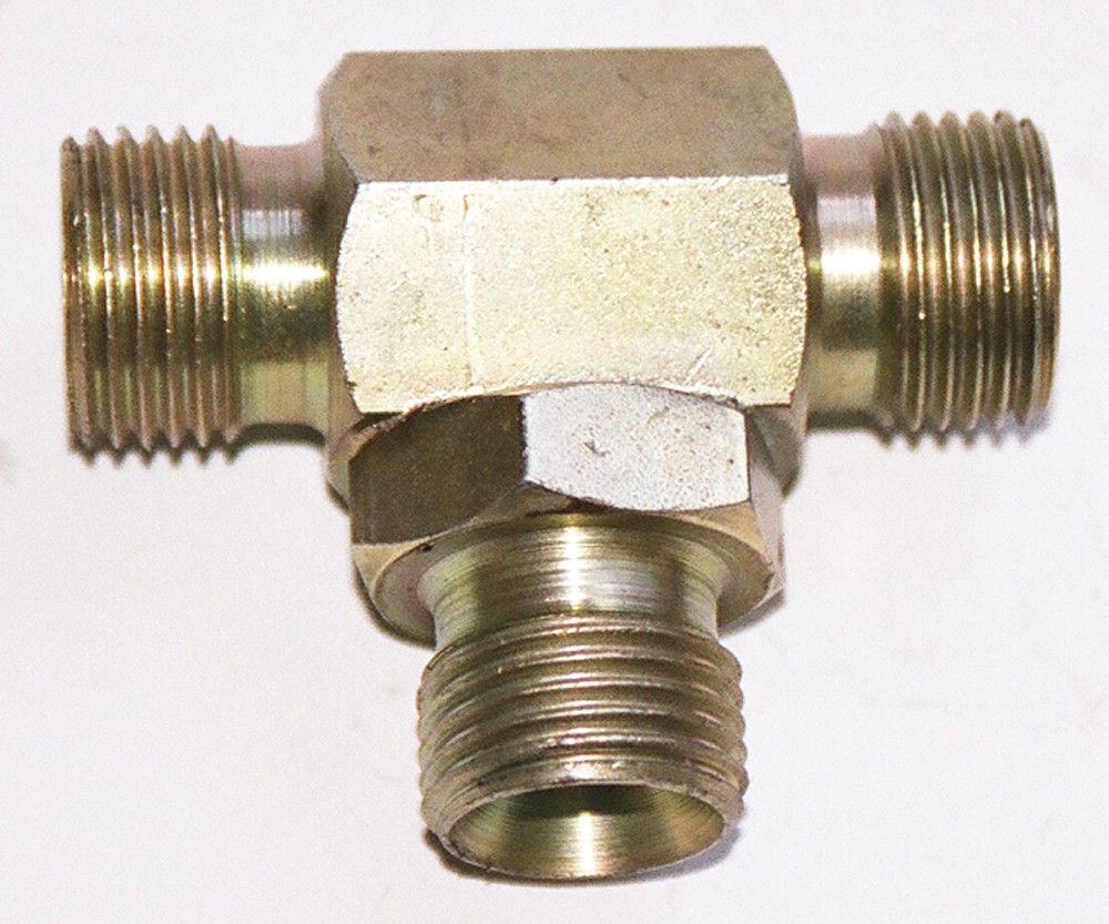 Hydraulic BSP Male/Male/Male Tee Fittings - Buy Now At Great Prices (New)