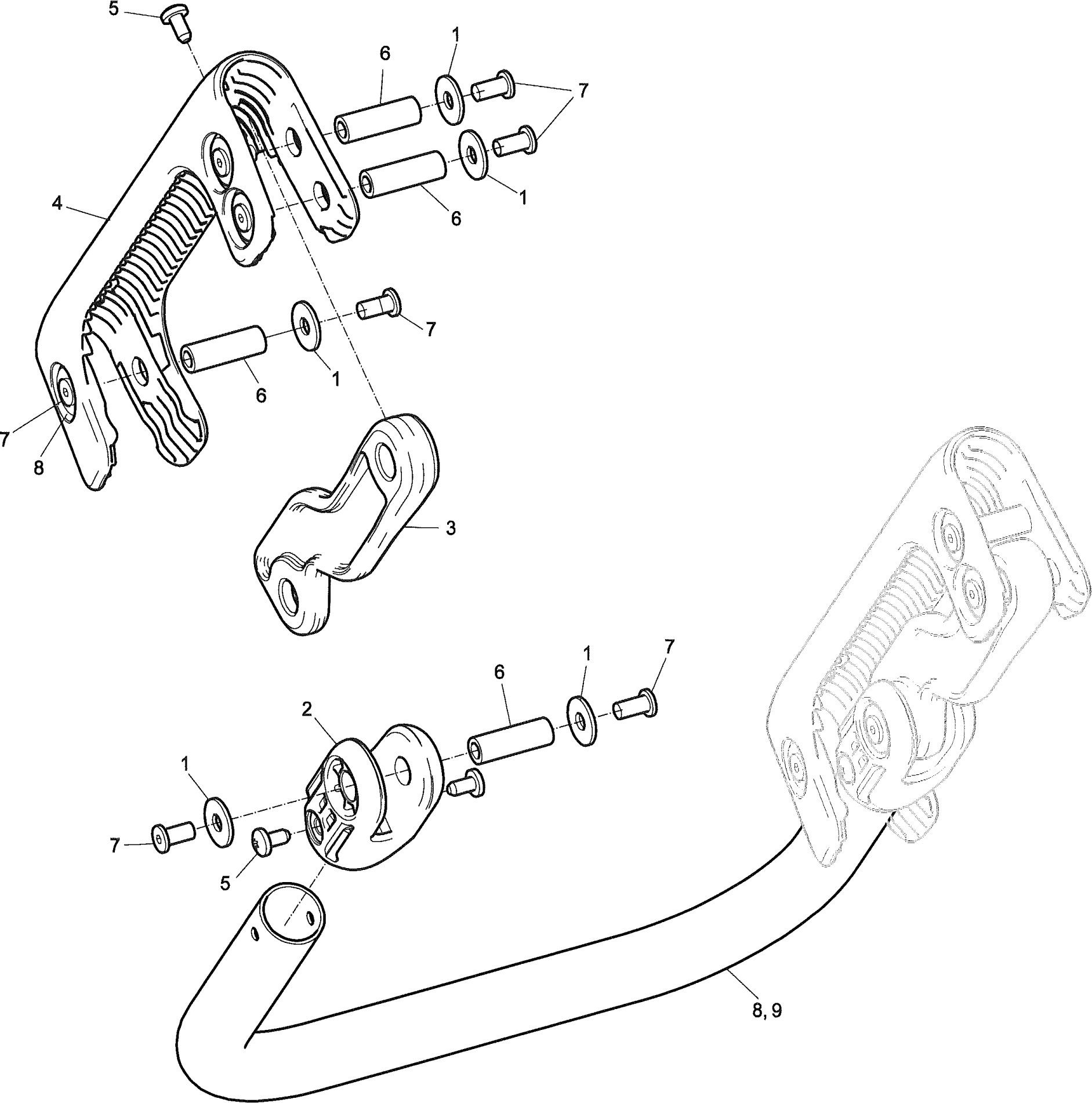Atlas Copco LF75 Vibration Damped Handle