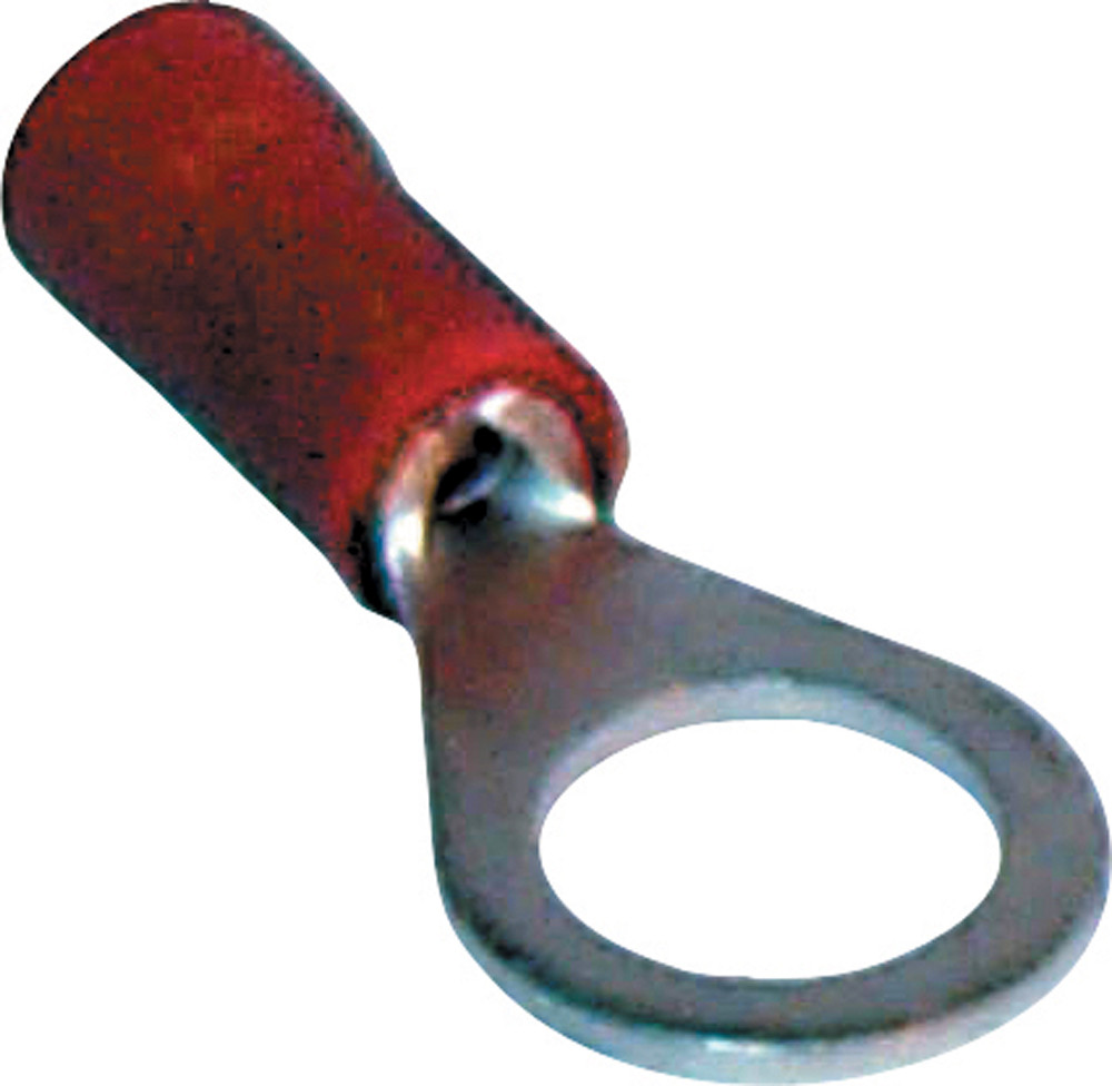 Red Ring Crimp Terminals 8.4mm | 100 Pack