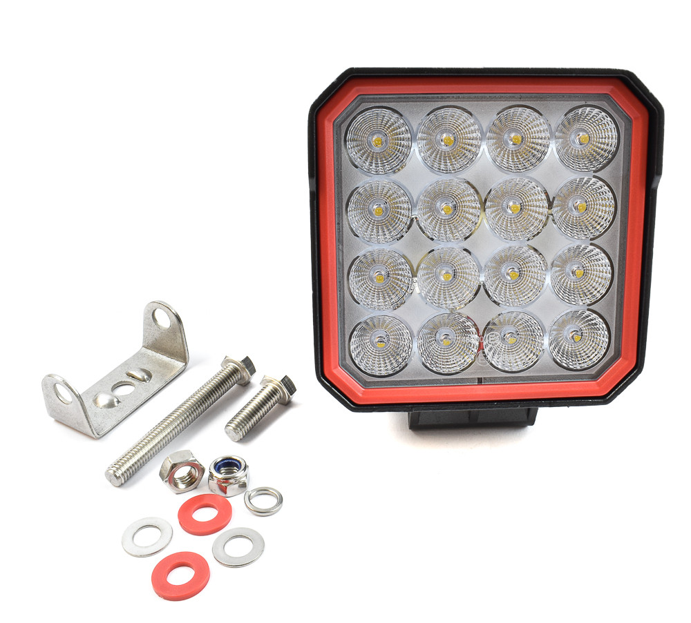 48W LED Work Lamp 3070 Lumens With Deutsch Connector Plug