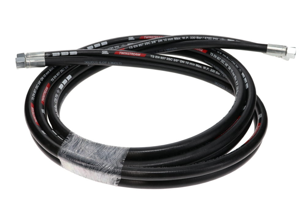 Twin Hose 3/8" BSP For JCB Part Number 629/80025