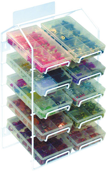 Display Rack For Assortment Boxes | Holds 10 Boxes