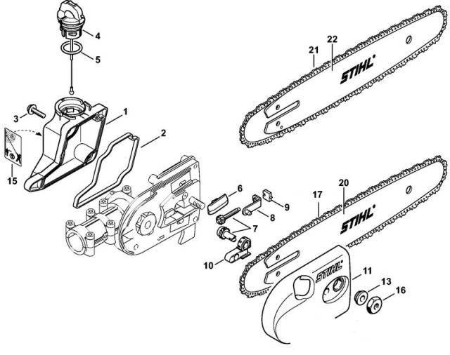 Stihl Pole Saw Parts