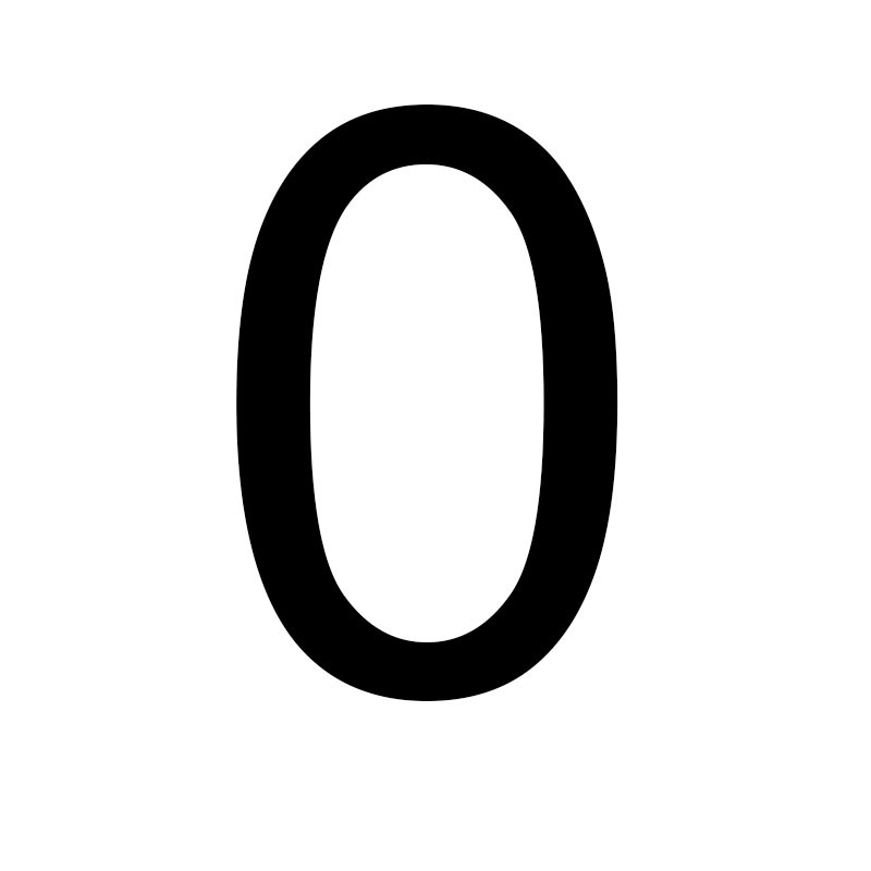 Number 0 Refill Pack Of 20