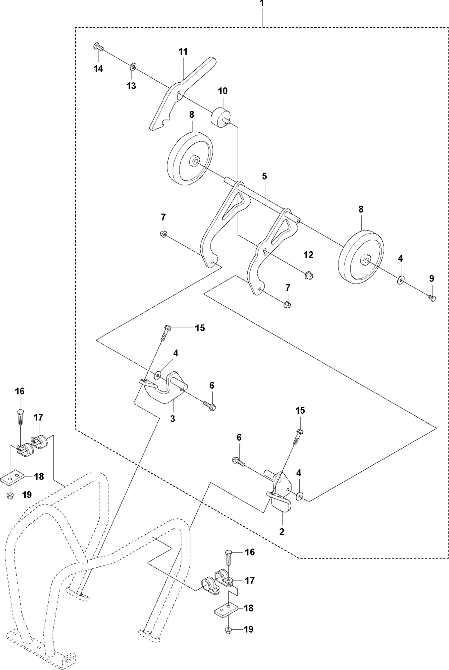 Husqvarna LF75 Transport Device
