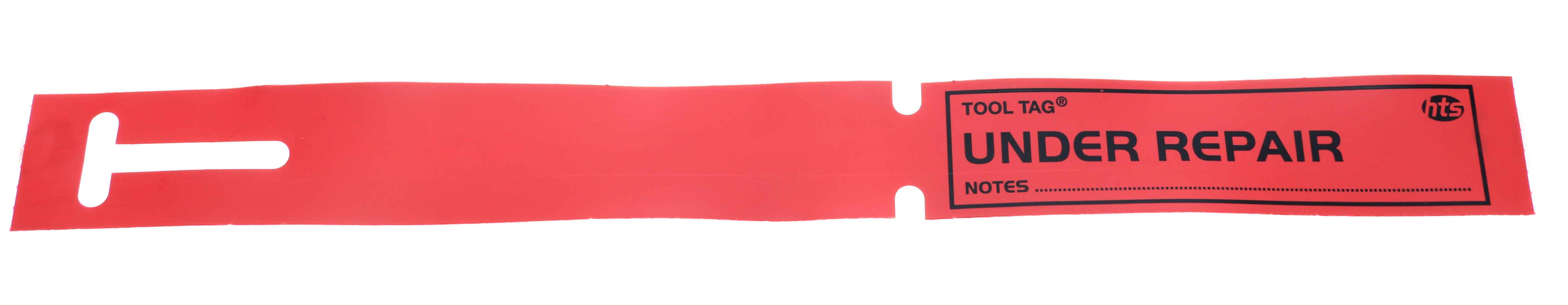 Tool Tag® Hire Labels - Red | Roll Of 100